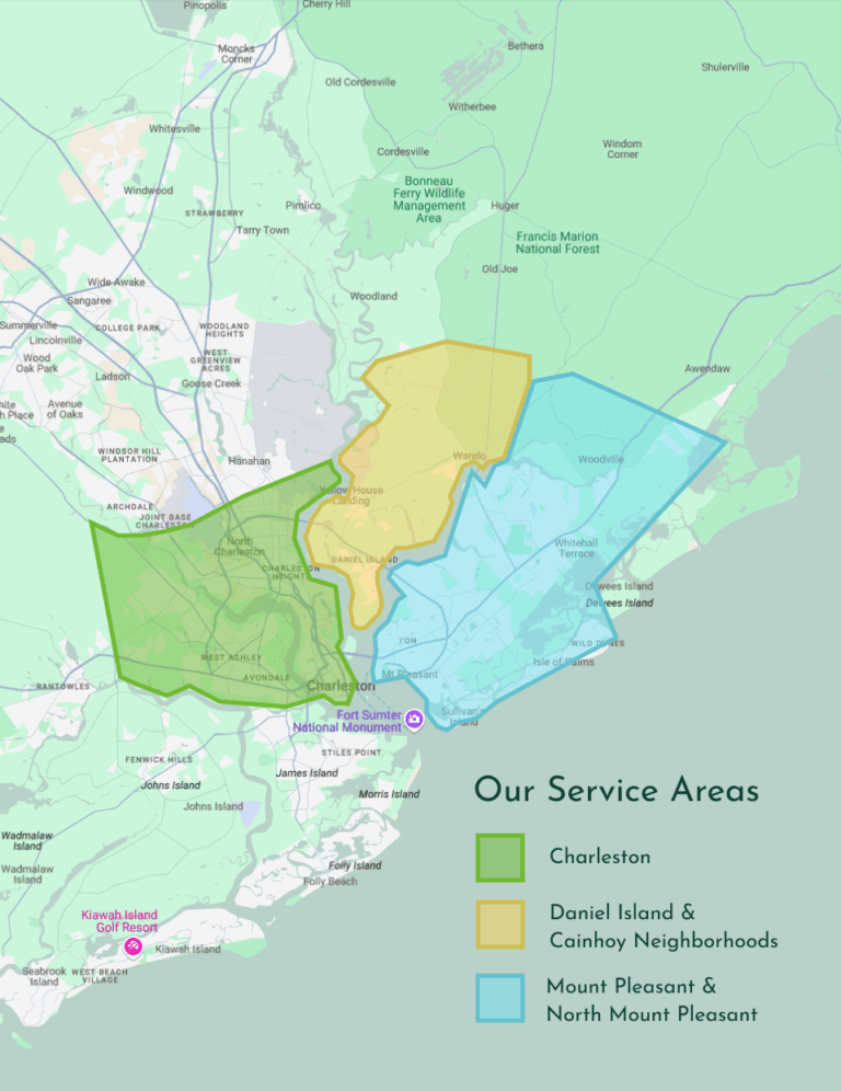 Our Service Areas | South Carolina Landscaping Company | Simply Green ...